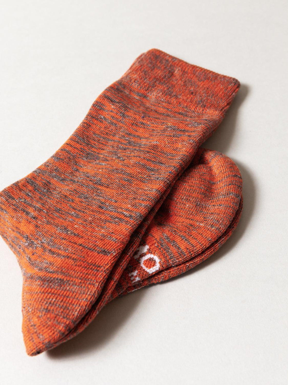 Moku Socks, Orange & MORIHATA