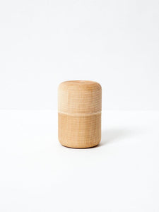 Karmi Tea Canister - Tawara, Natural & MORIHATA