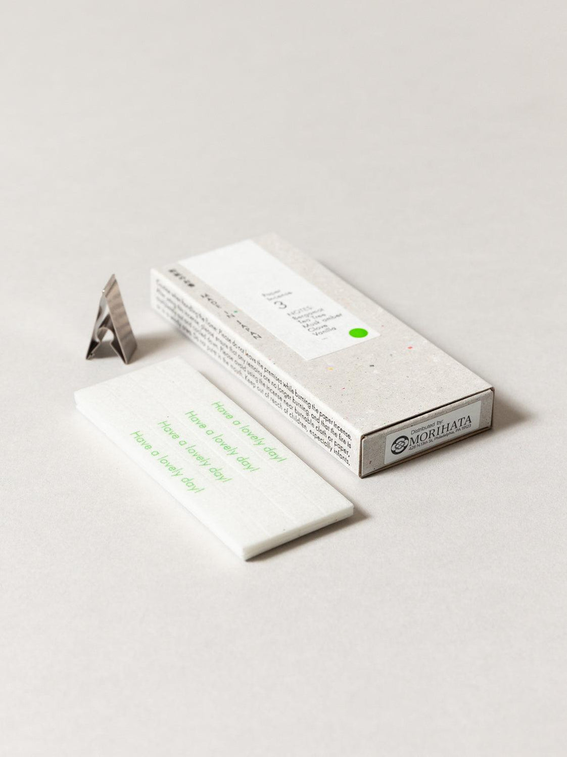 HA KO Paper Incense | Wholesale Japanese Incense & MORIHATA